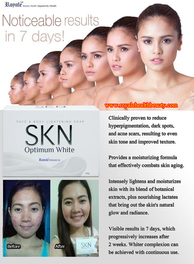 SKN Optimum White Soap | Royale Health and Beauty Online Shop